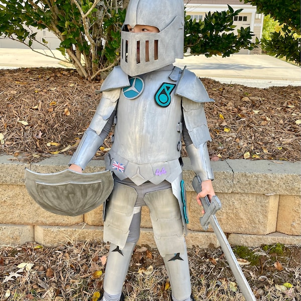 Basic Medieval Armor Pattern for Foam - Etsy