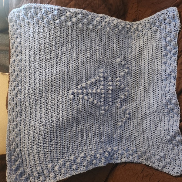 SHIP AHOY CROCHET Blanket Pattern - Includes Photo Tutorial, Graphghan ...