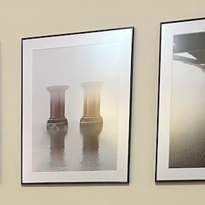 Frame With Mat for Your Print Black, White, Graphite, Silver, Gold ...