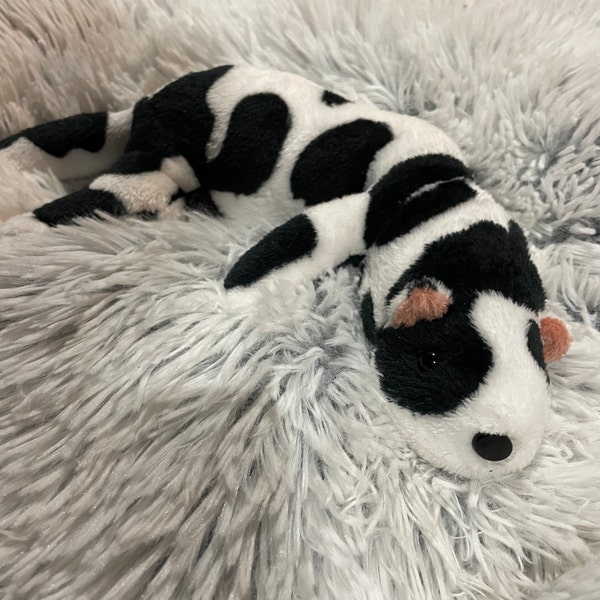 Weighted Floppy Cow Ferret Soft and Cuddly Stuffed Animal Plush (made ...
