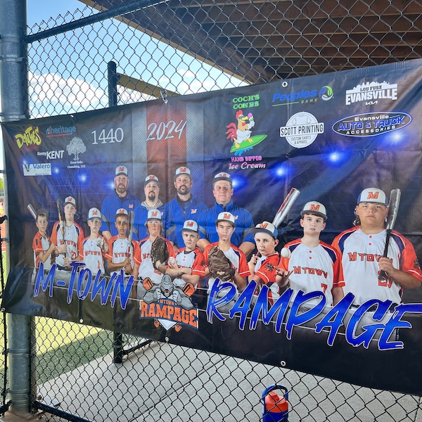 Softball THUNDER LIGHTNING Horizontal Digital Backgrounds - Etsy