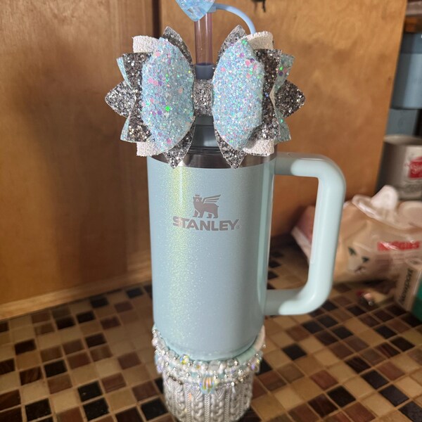 Almond Rose Bracelet Stack for Stanley Tumbler - Neutral Colors - Etsy