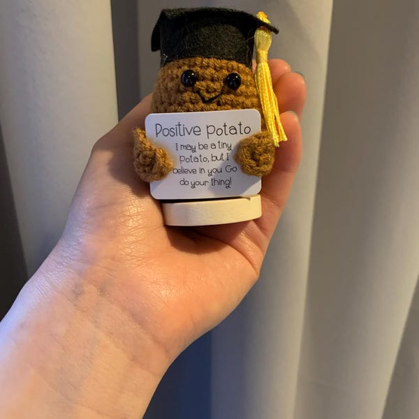 Graduation Gift Positive Potato, Emotional Support Pickle, High School ...