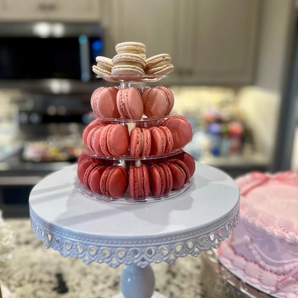Macaron Tower - Macarons With Tower Stand Included - Babyshower ...