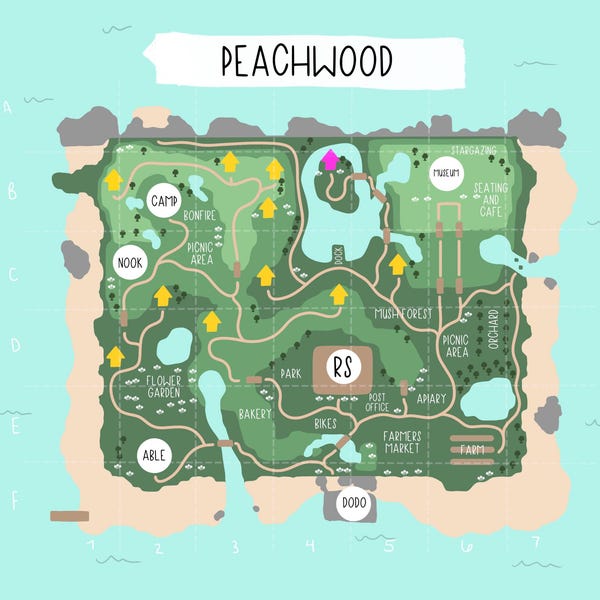 AC Custom Map Design - Etsy