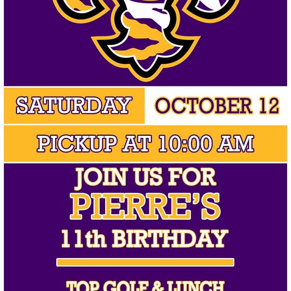 Penn State Ticket Invitation - Etsy