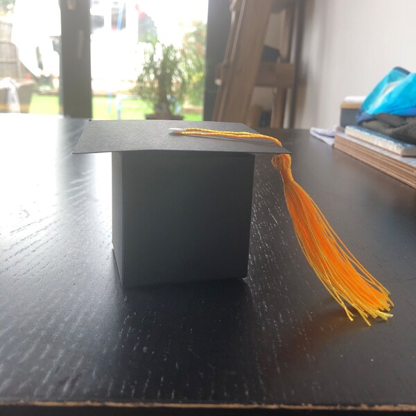Graduation Cap Gift Box With 14 Different Tassel Colors Available, 3D ...
