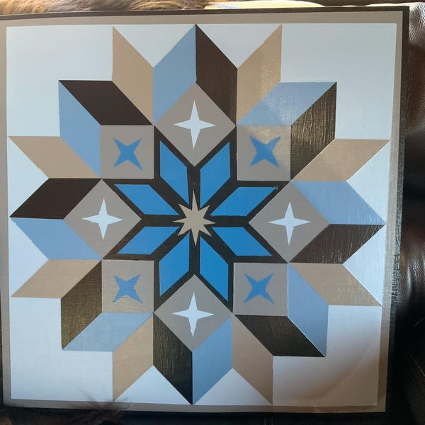 Maple Leaf Barn Quilt Pattern: DIY Painting Guide (PDF Pattern) - Etsy