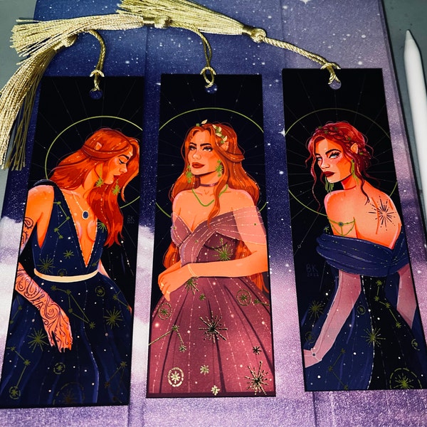 Nesta *gold Foil* Bookmark - Etsy