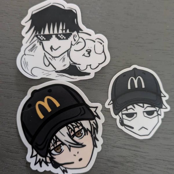 Blue Lock Stickers Luck Puzzle Piece - Manga Sticker, Isagi Yoichi, Neo ...