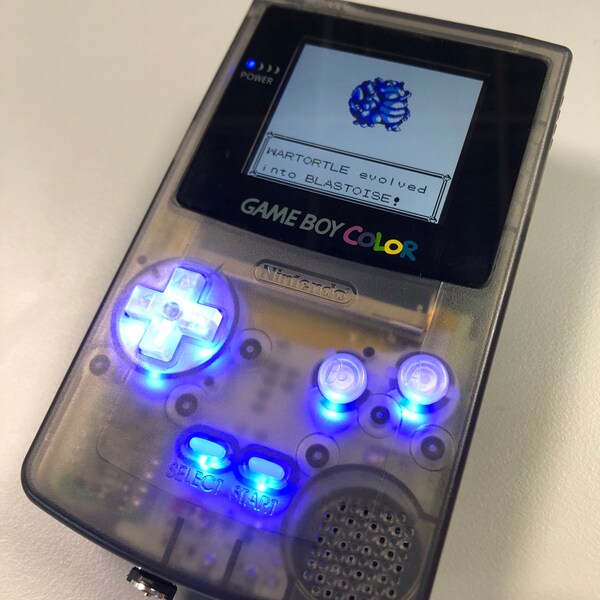 CUSTOMIZE YOUR OWN Gameboy Color! Custom Gbc Backlit Rechargeable Mod ...