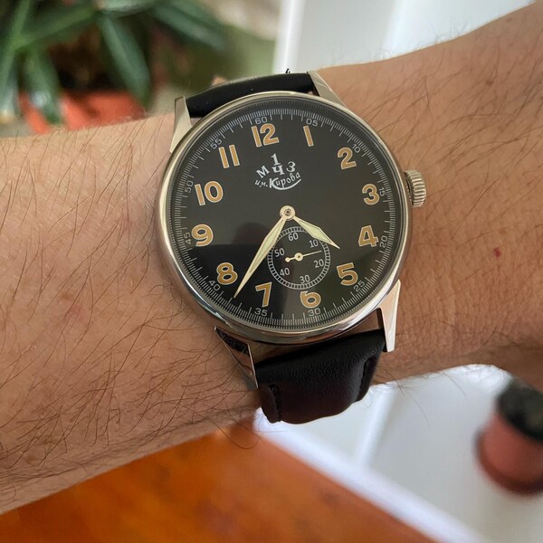 Vintage Military Watch Pobeda, Movement Pobeda ZIM, Watch for Men ...