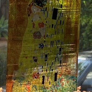 Starry Night WINDOW CLING Suncatcher Faux Stained Glass - Etsy