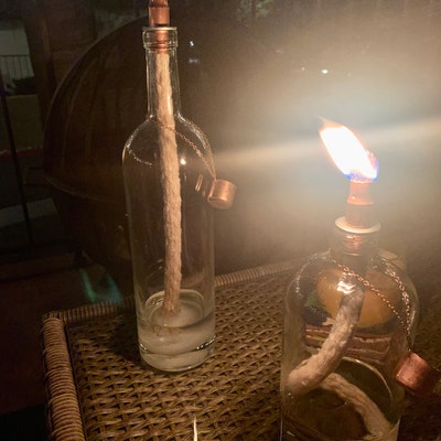 Copper Tiki Torch Cap Snuffer 10 Caps - Etsy