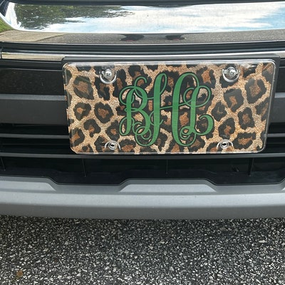 Multi-color Option Personalized License Plate Personalized - Etsy