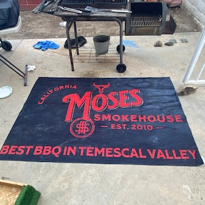 Personalized BBQ Grill Mat With Your Photo, Non-slip Custom Dad Gift on ...