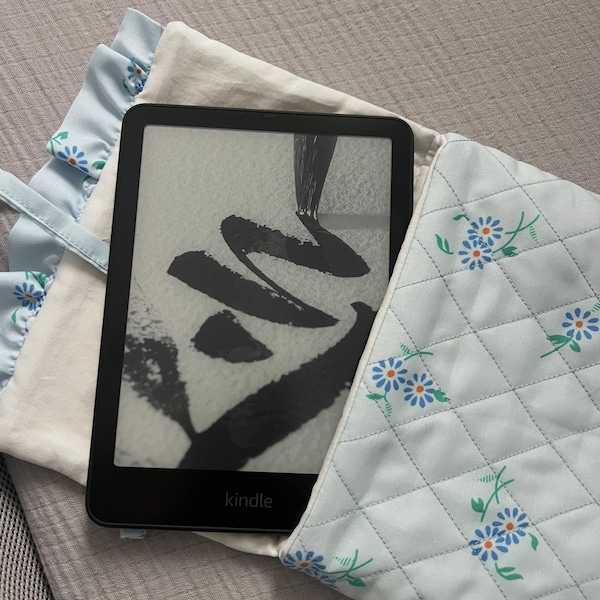 Quilted Kindle Cover Sewing Pattern - PDF Sewing Pattern - Kindle Cover ...