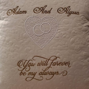 You Will Forever, Be My Always, Calligraphy, Wedding Script, Couple ...