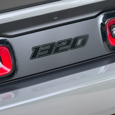 Dodge Challenger Taillight Divider Decal Blank / Debadged SRT Logo ...