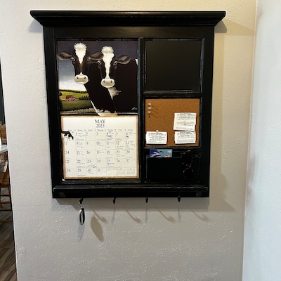 Shutterfly Calendar Family Calendar Holder Mail Organizer Double Pocket ...