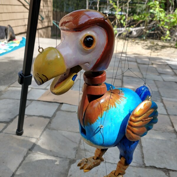 Dodo Bird Strung Puppet Marionette Hand Made to Order in Staffordshire ...
