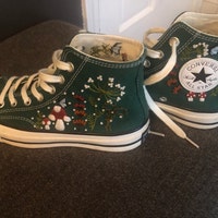 Custom Converse Embroidered Shoes Converse Chuck Taylor 1970s ...