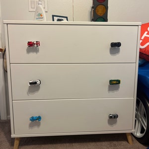 Car Drawer Knobs Car Cabinet Knobs Drawer Knobs for Boys Boy Dresser ...