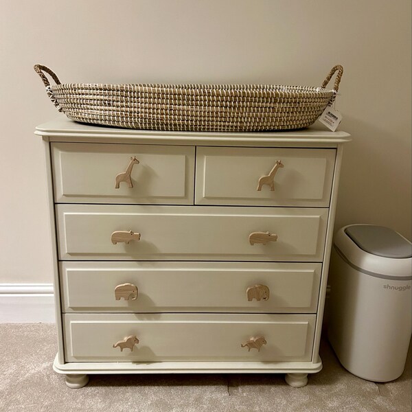 Safari Animal Drawer Knobs | Safari Nursery Decor, Jungle Nursery Decor ...