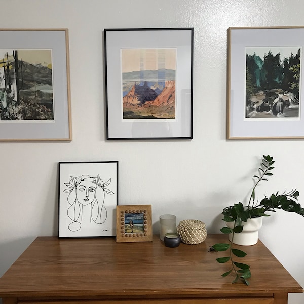 Soloist - Archival Print of Painting of Castleton Tower, Utah - Etsy