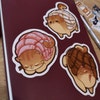 VS021 / Concha Cats Kawaii Art Sticker Set / Cute Mexican Treats ...