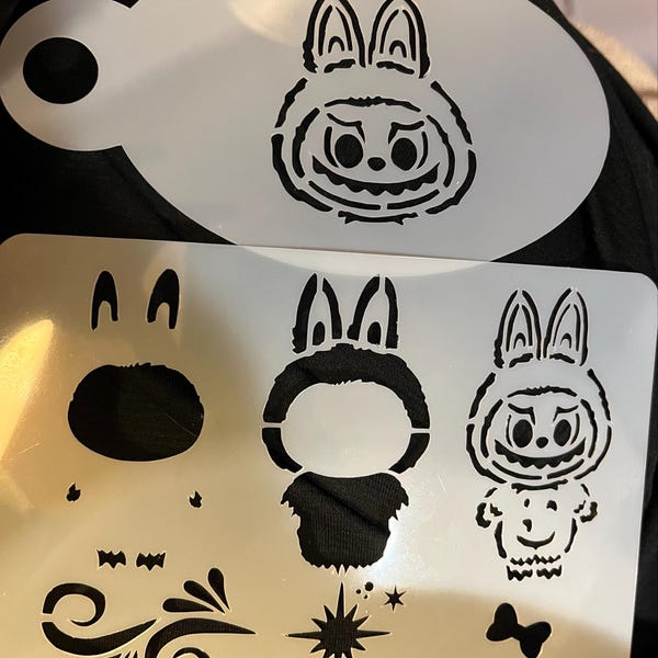 Woody & Buzz - Face Painting STENCIL - Etsy