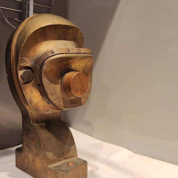 Concrete Superhero Sculpture, Massive Inclusion Signed NAC'S ...