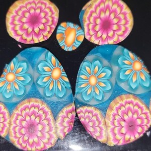Polymer Clay Tutorial: Step by Step Polymer Clay Faux Dichroic ...