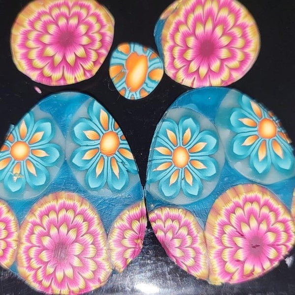 Polymer Clay Tutorial: Step by Step Polymer Clay - Faux Dichroic ...