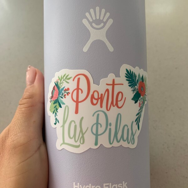 Ponte Las Pilas Sticker - Etsy