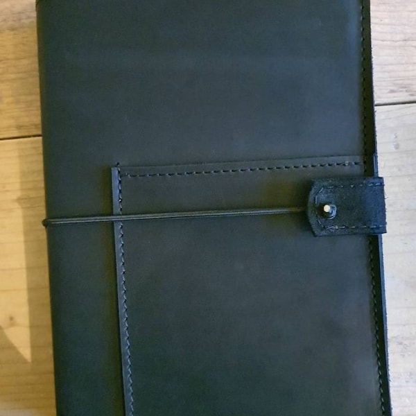Ustom Leather Bill Holder, Check Holder for Restaurant, Leather Check ...
