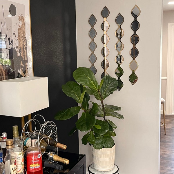 Water Drop Decorative Mirrors Big Size Pack for Wall Decor - Etsy