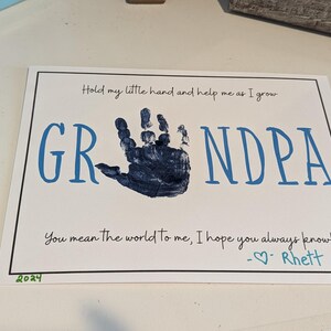 All About Grandpa Printable: Father's Day Fill-in Interview (digital ...