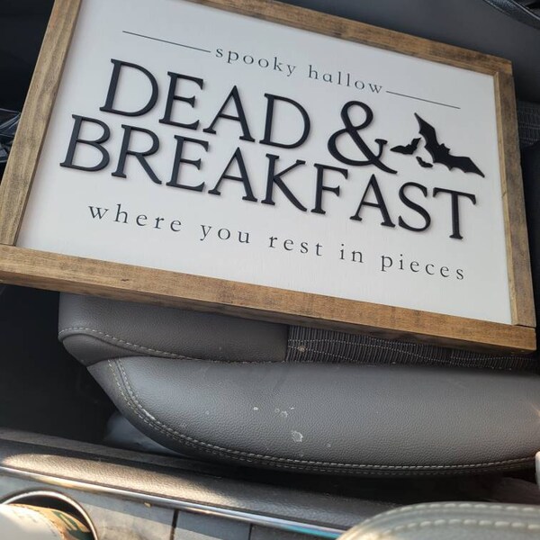 Halloween Decor, RESTROOM Sign, Horror, Farmhouse Sign, Rustic Wood ...