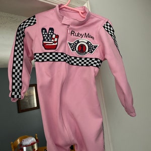 Checker Race Suit Race Car Birthday Halloween Costume - Etsy Canada