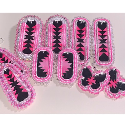 Adult Regalia Beaded Set 71f Pellon Design - Etsy