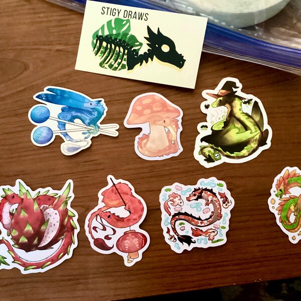 Boba Dragon Acrylic Keychain - Etsy