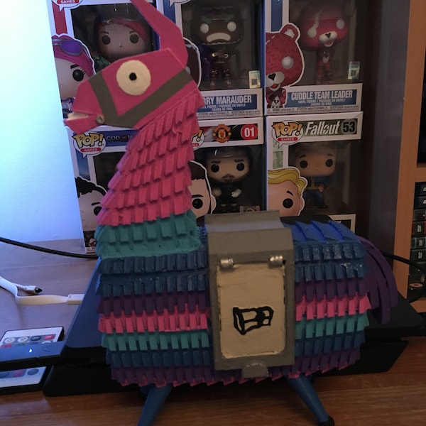 Llama Pinata Battle Royale 3D Printed Toy/bank/cake Topper - Etsy