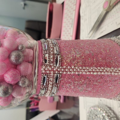 Glam Pink Decor Set - Etsy