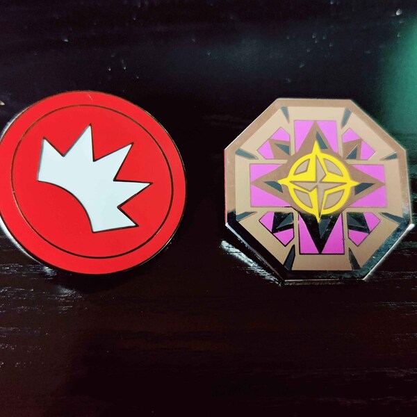 STARSET - ECHO UNIT 2.0 - Glow in the Dark Enamel Pin - Etsy