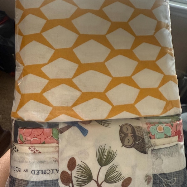 Handspun Fabric Twine by the Yard, Designer Quilting Cotton Scraps ...