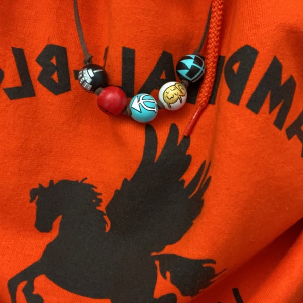 Percy & Annabeth's Camp Half Blood Bead Necklace (no Clasp) - Etsy Canada