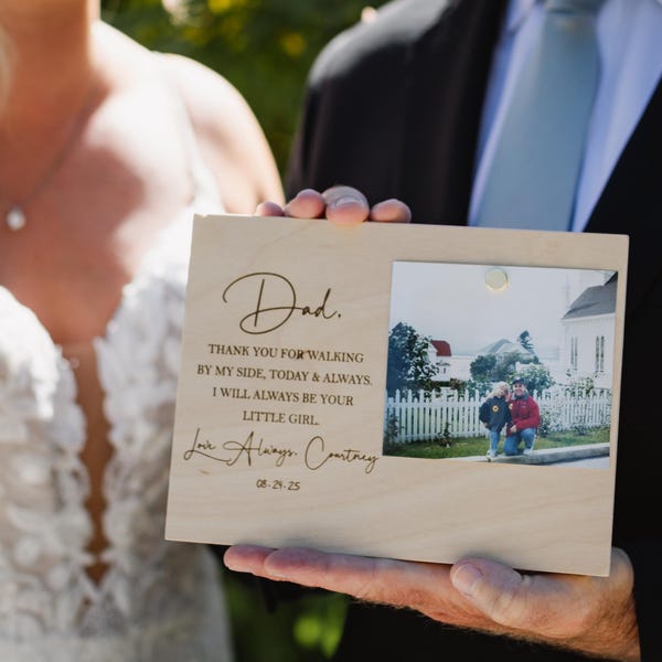 Father of the Bride Gift From Bride, Wedding Gift Dad - Etsy
