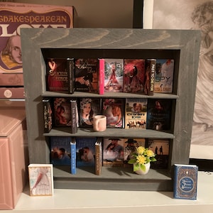 Mini Bookshelf: Custom - Etsy