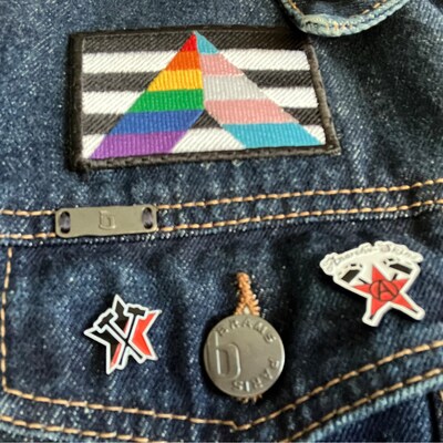 Disability Pride Flag Embroidered Patch Neurodivergence, Autism ...